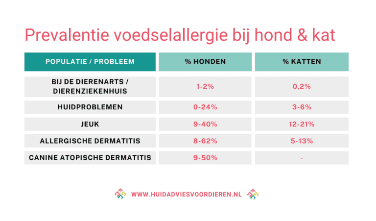 Voeding: Allergie vs intolerantie - Huidadvies voor Dieren